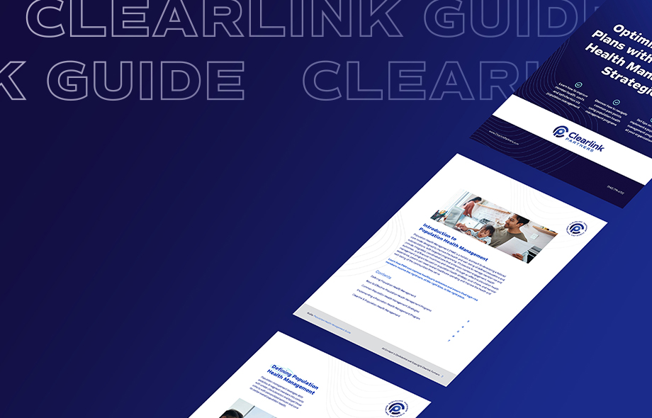 Population Health Management Guide for Health Plans | Clearlink Partners